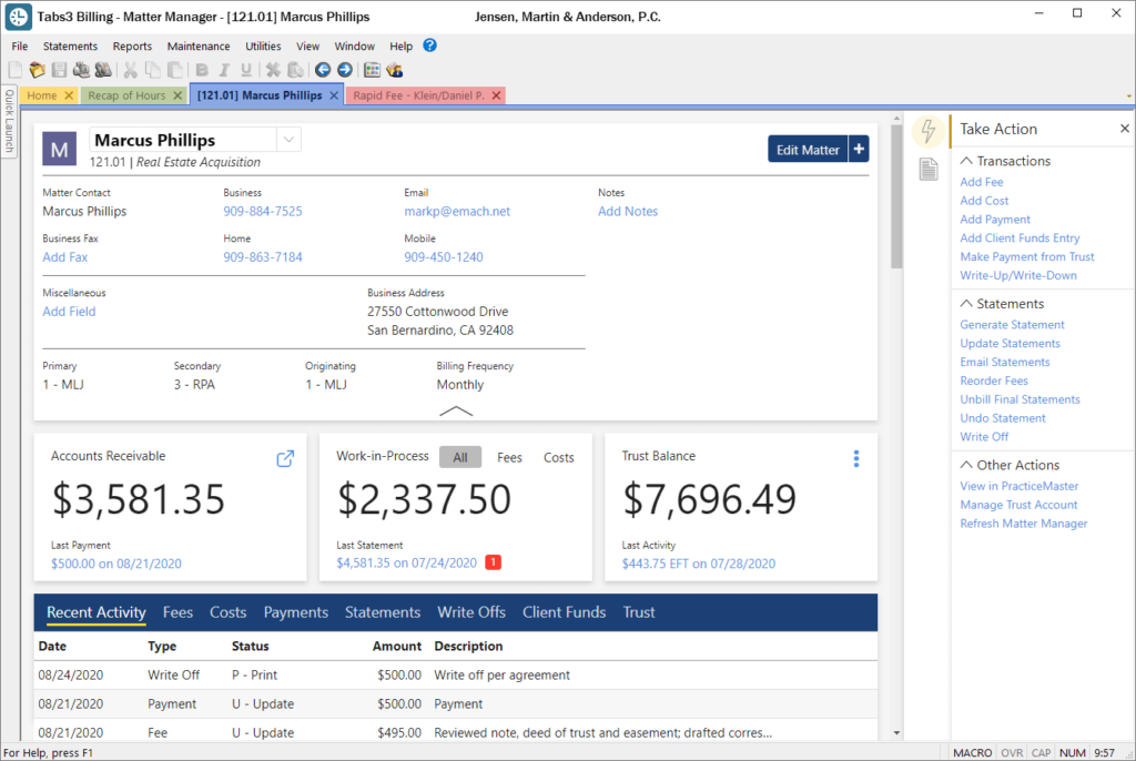 How to Use Tabs3 Cloud-Based - A 2025 Guide for Law Firms